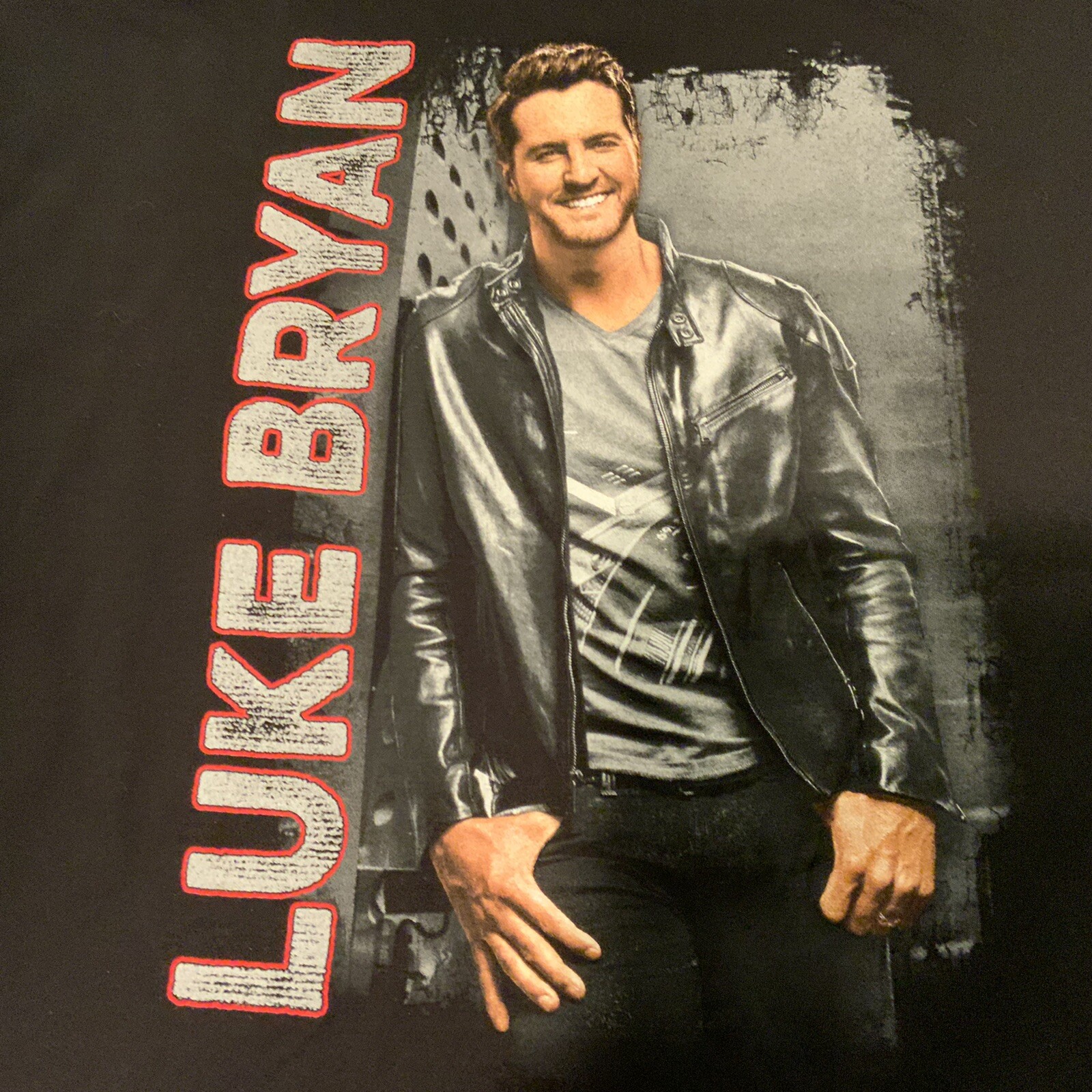 Luke Bryan Kick The Dust Up Tour 2 Sided Men’s LG? T Shirt | eBay