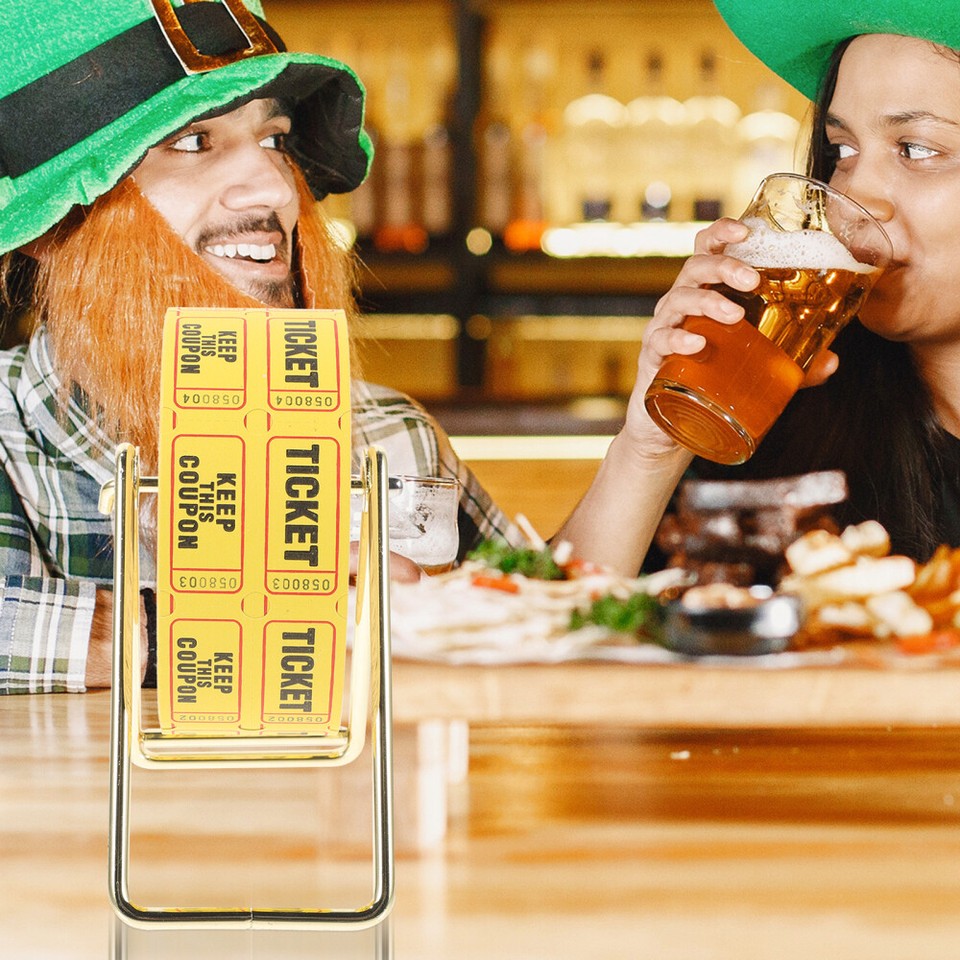 Ticket Holder With Raffle Ticket Entry Reward Lottery Raffle Ticket ...