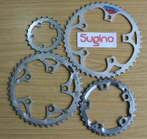 Sugino Chainrings 5 Hole BCD PCD Chain Rings Chainring Ring Retro 58 94 ...