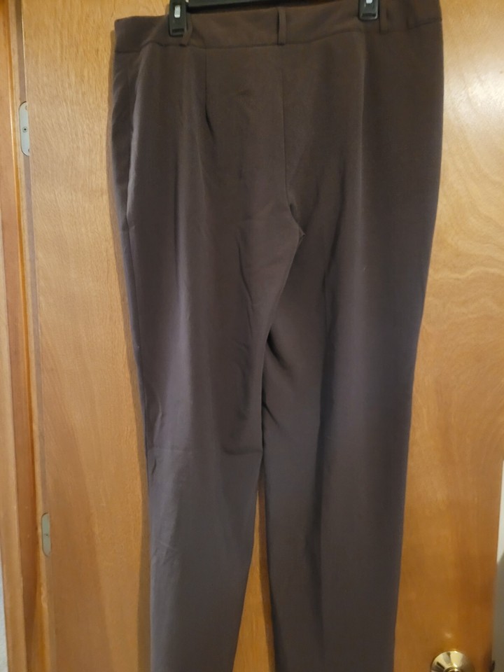 Womens size 16 Cato Classic Brown Dress Pants | eBay