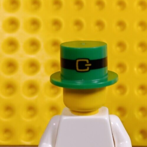 LEGO Leprechaun Hat St Patrick Dad Cap Top Green Gold Buckle IRISH ...