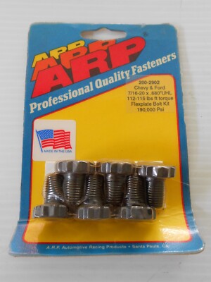 ARP Pro Series Flexplate Bolt Kits 200-2902 | eBay