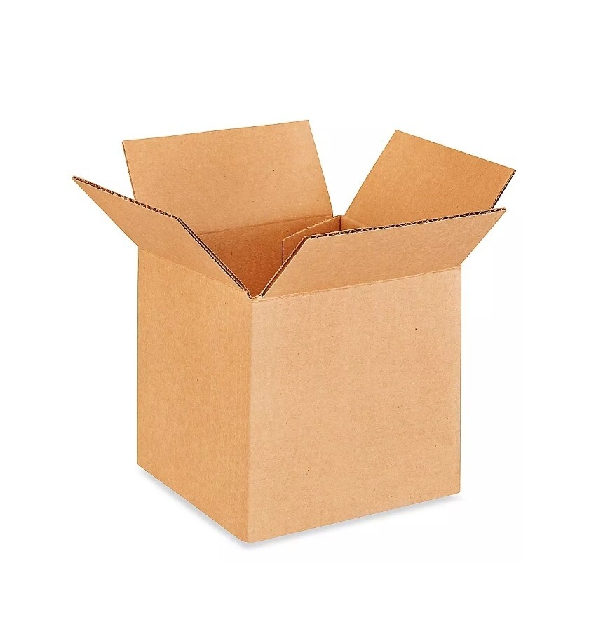 10 x 10 x 10 Shipping Boxes 4 Pack Cube U-Line Corrugated Boxes 200LB ...