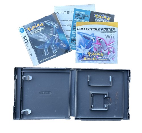 Pokemon Diamond Case And Manual + Poster (DS, 2007) No Game | eBay