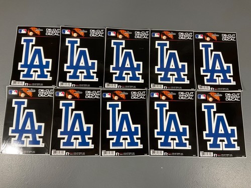Los Angeles Dodgers Die Cut Window Decal Blue White Sport MLB Basebal ...