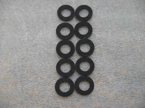 10 PC OIL DRAIN PLUG SEALS GASKETS 12MM FIBER (P/N 90430-12028) FITS ...