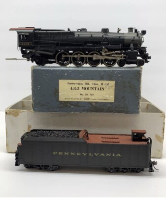 HO Gem Models Guild Class M-1 4-8-2 Mountain Brass Loco DH-101 ...