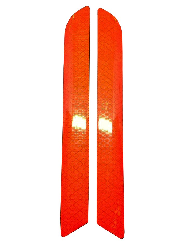 210mmx25mm Pointed Head Strip Reflective Graphics Red Decal Sticker | eBay