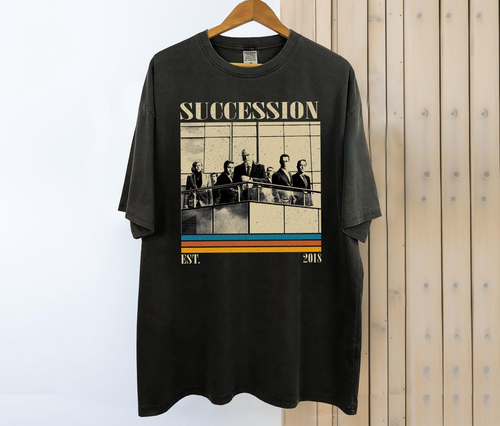 Vintage Succession TV T-shirt, Movie Tee Gift for Women and Men ...