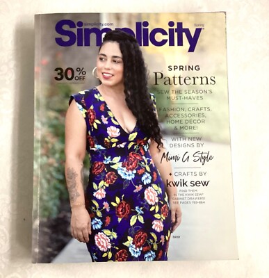 Simplicity Spring Pattern Catalogue 2019 | eBay