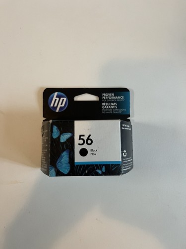 HP 56 (C6656AN#140) Black Noir Proven Performance Ink Cartridge New ...