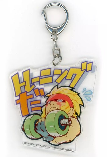 Street Fighter V Alex Keychain Acrylic E-capcom Limited Collection | eBay