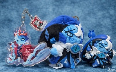 Cookie Run Kingdom Shadow Milk Collectible Figure, Doll keychain ...