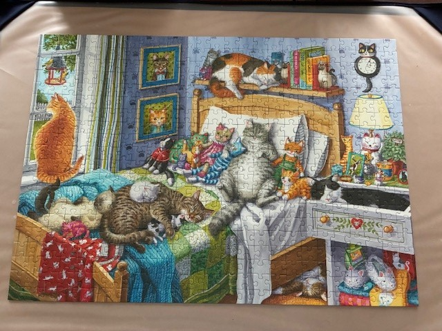 Ravensburger Puzzle "Cat Nap" 500 Large Format Pieces great shape | eBay