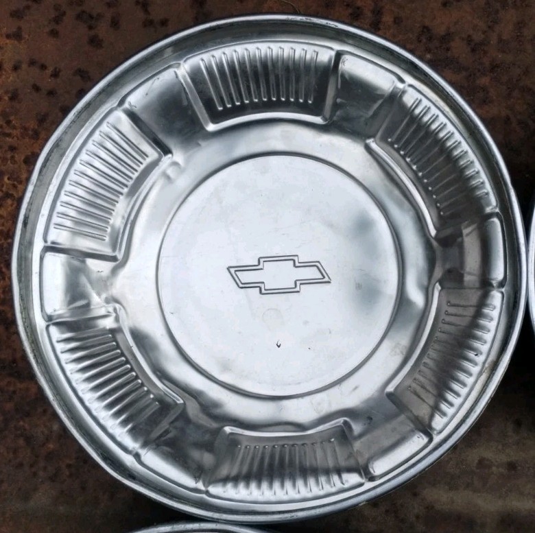 1968 1969 1970 Set Of 4 Chevy Chevrolet Poverty Hubcaps 10.5" Impala | eBay