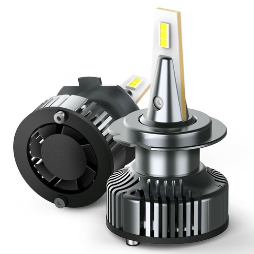 2-sides H7 LED Bulb Headlight High or Low beam Conversion Kit Bright ...