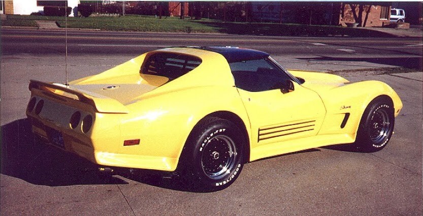 1980-1982 C3 Corvette LT-Style Rear Wing Spoiler ACI Fiberglass NEW ...