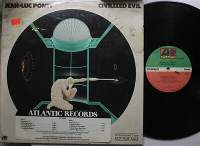 Jazz Promo LP Jean-Luc Civilized Evil Sur Atlantic | eBay
