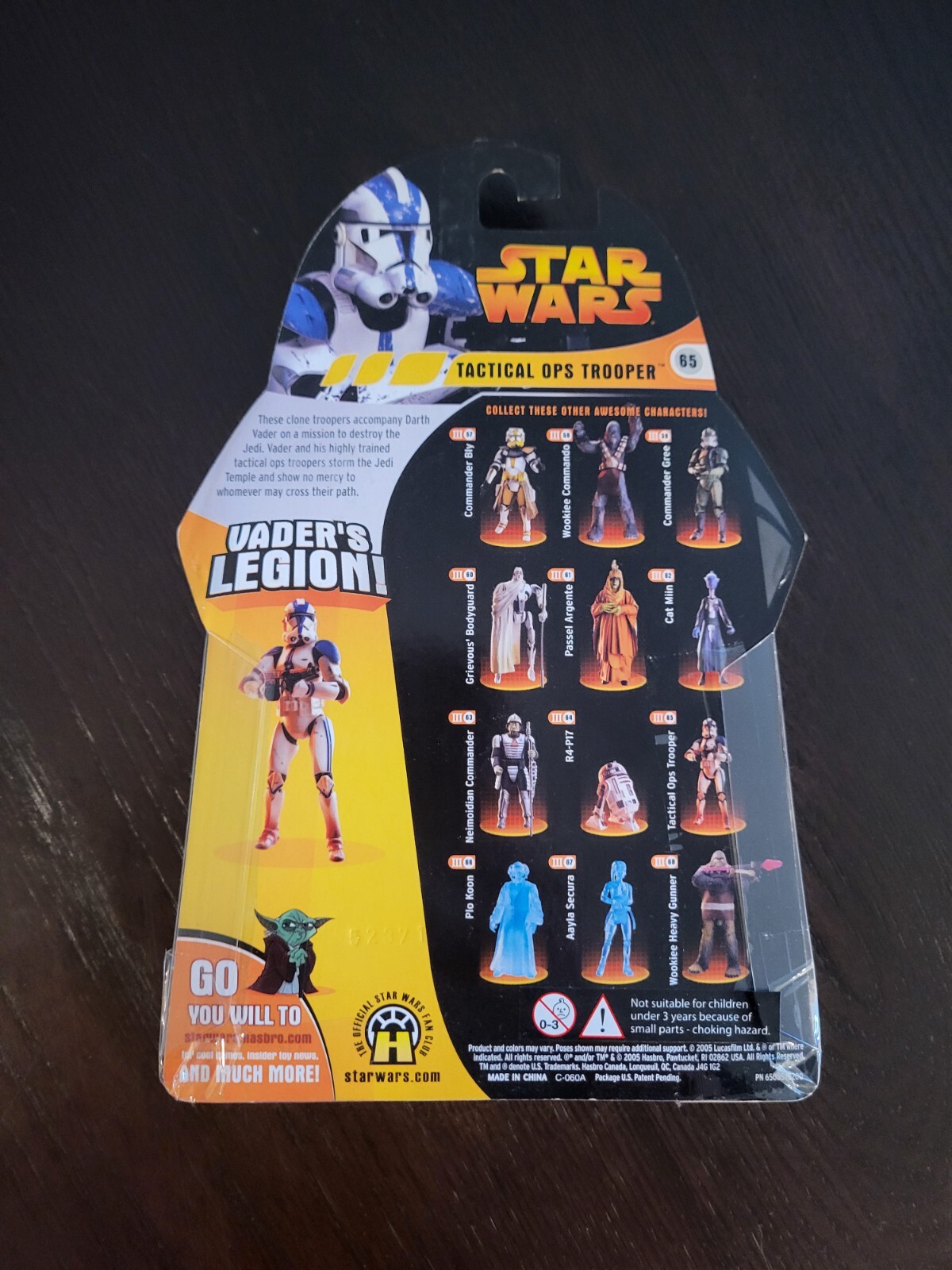 Tactical Ops Trooper 65 501st STAR WARS 2005 Revenge of the Sith MOC | eBay