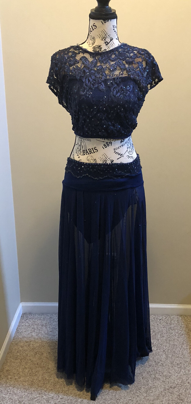 custom dance competition costume adult small - Gem