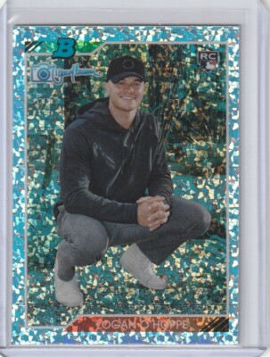 2023 Bowmans Best Logan O'Hoppe 92 Randy Johnson Mini Diamonds ...