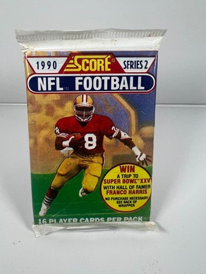 1990 Score Football Card Pack Series 2 UNOPENED Sealed Pack 16 Cards ...