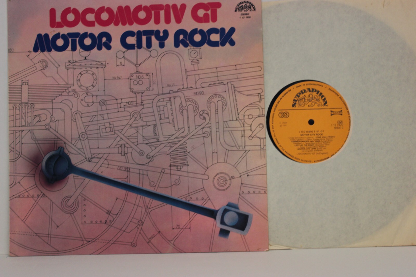 Locomotiv GT ‎– Motor City Rock- LP 1978 CZ- Supraphon ‎– 1 13 1920 | eBay
