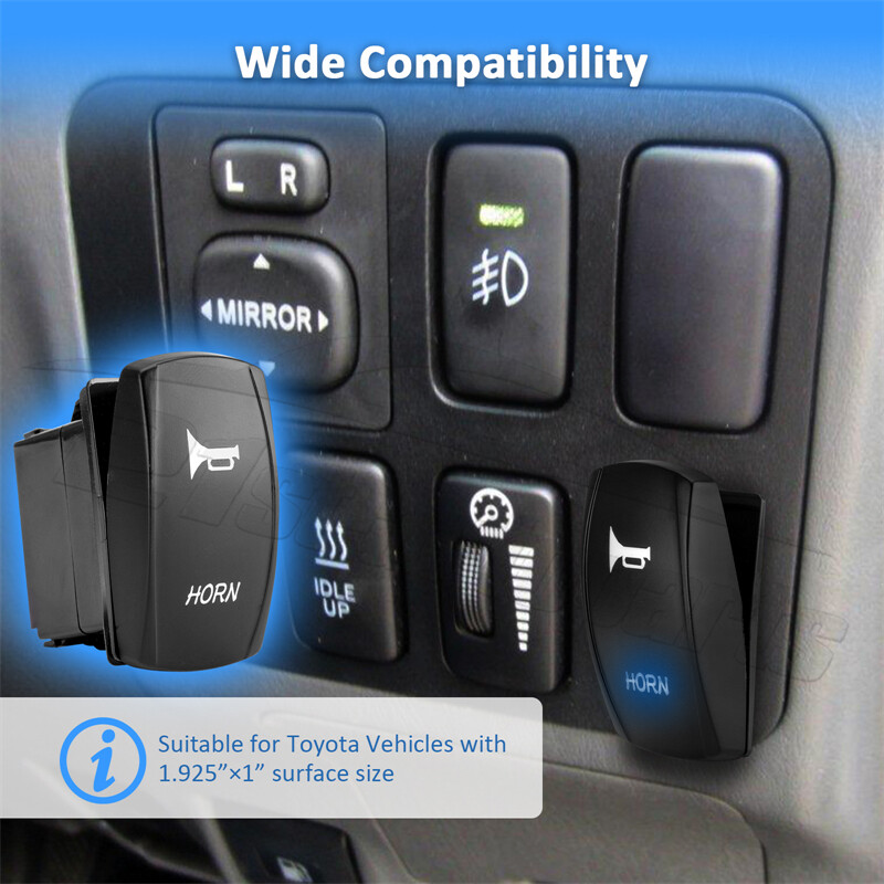 ATV UTV Horn Rocker Switch Fit for Polaris Ranger XP 1000 900 Can-Am ...