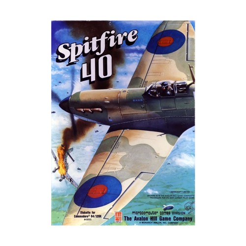 Avalon Hill Computer Game Spitfire 40 VG+/EX 45708004950 | eBay