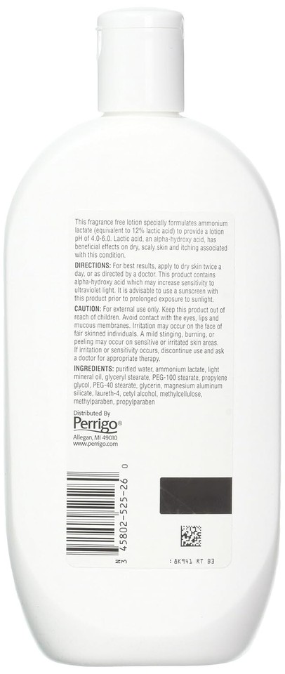 Perrigo Ammonium Lactate 12% Lotion 400g | eBay