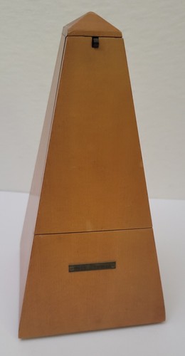 Antique Seth Thomas Wood Metronome Wind Up Musical Timer | eBay