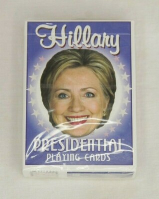HILLARY CLINTON Presidential Playing Cards For President 2016 | eBay