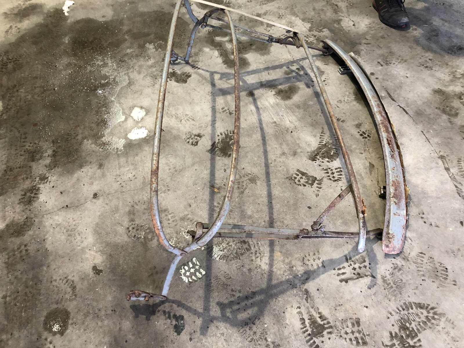 Mgb Hood Frame Rare Scissor Style | eBay UK