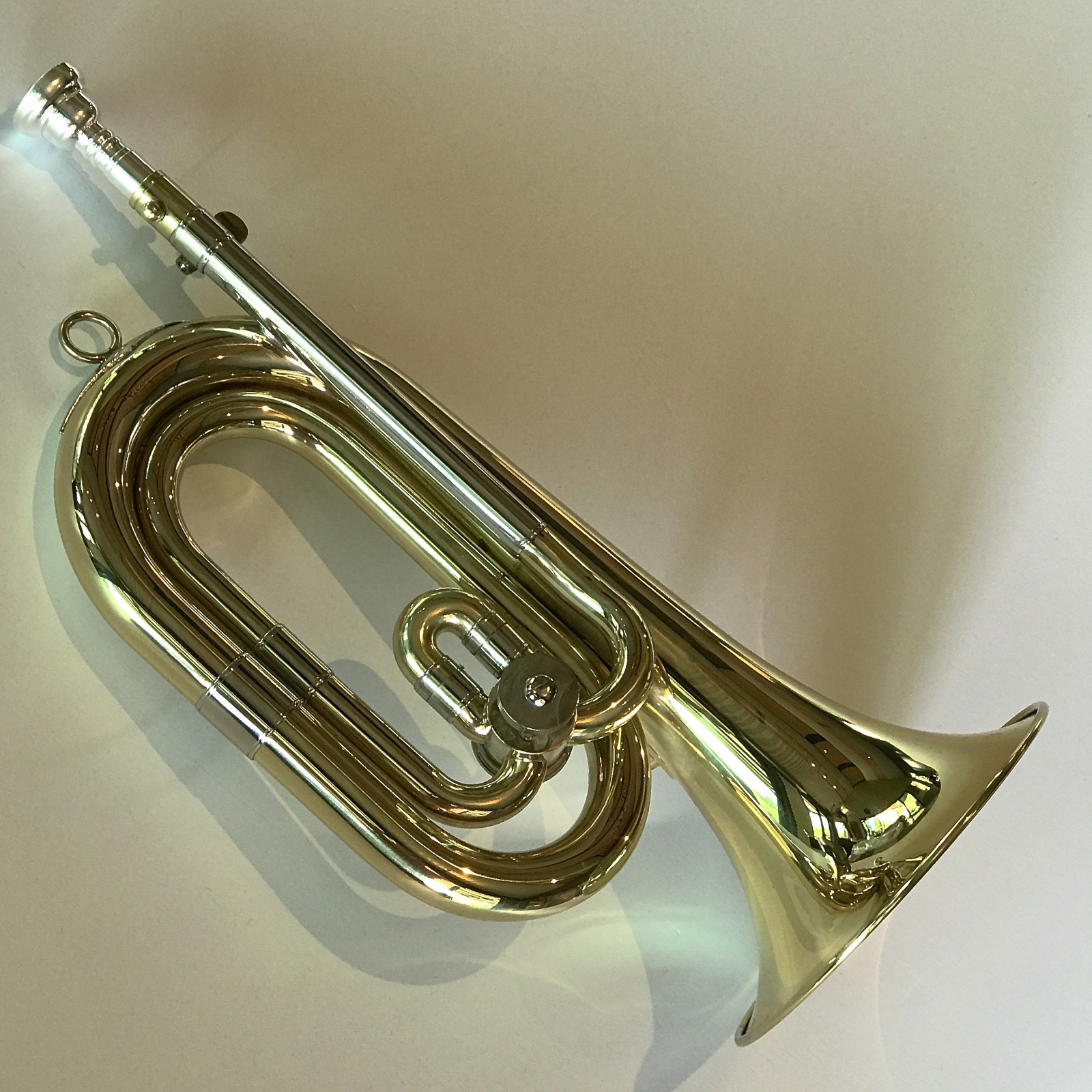 STERLING SWBG-010 Spanish Horn Trumpet • With Case • Valved Bugle ...