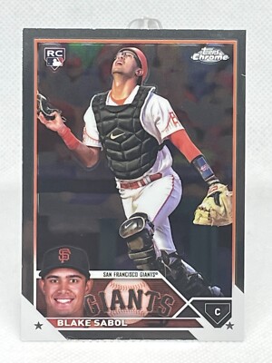 Blake Sabol 2023 Topps Chrome Update #USC151 Rookie Card RC XCJX | eBay