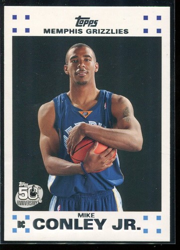 2007 Topps 50th Anniversary Mike Conley Jr. #4 Memphis Grizzlies RC | eBay