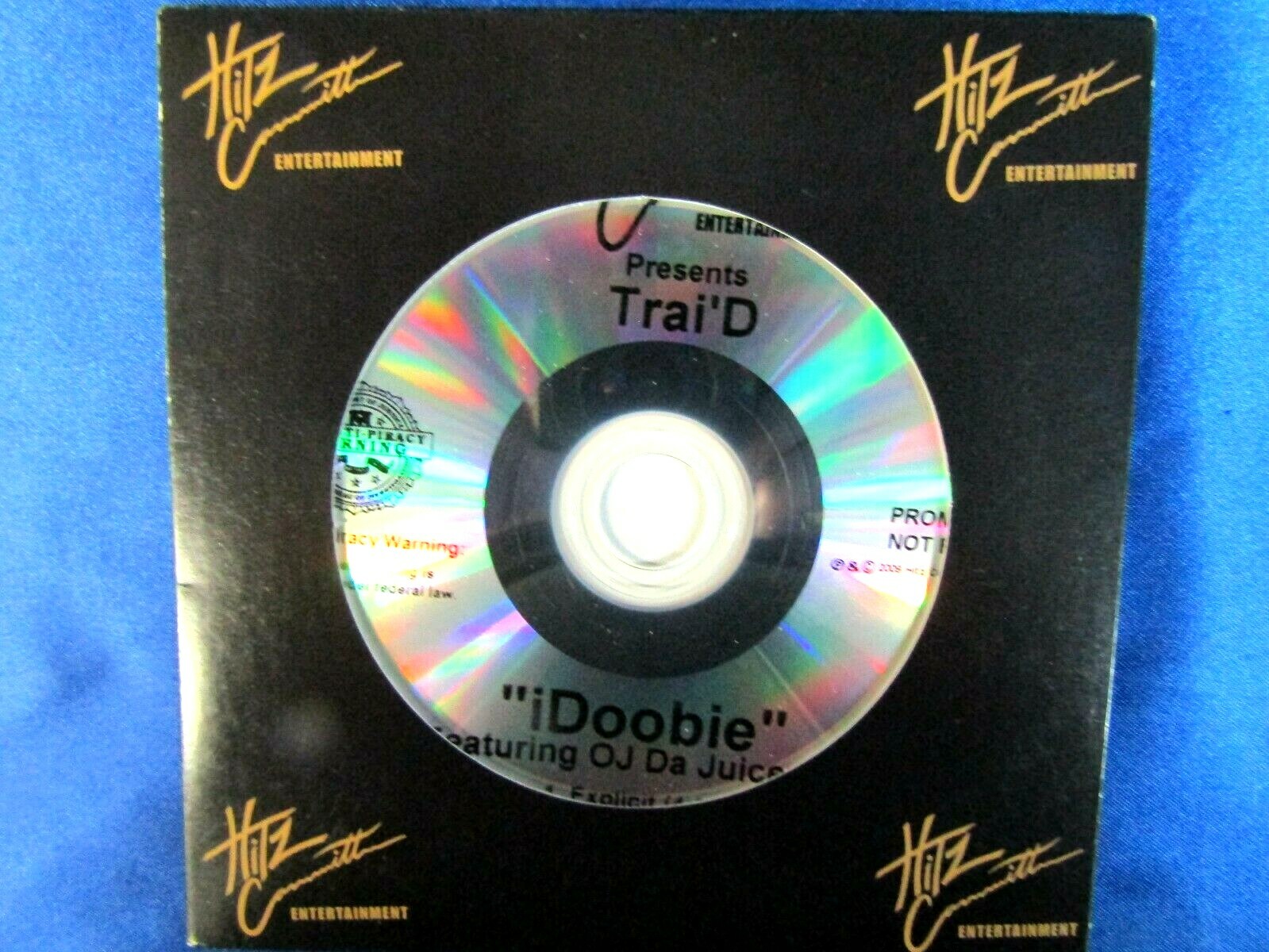 Rare Promo 3 Track Rap CD Single: Trai'D - iDoobie - Hitz Committee | eBay