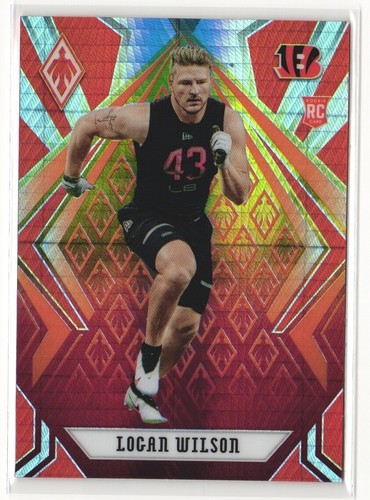 2020 Panini Phoenix #198 Logan Wilson Rookie Cincinnati Bengals | eBay