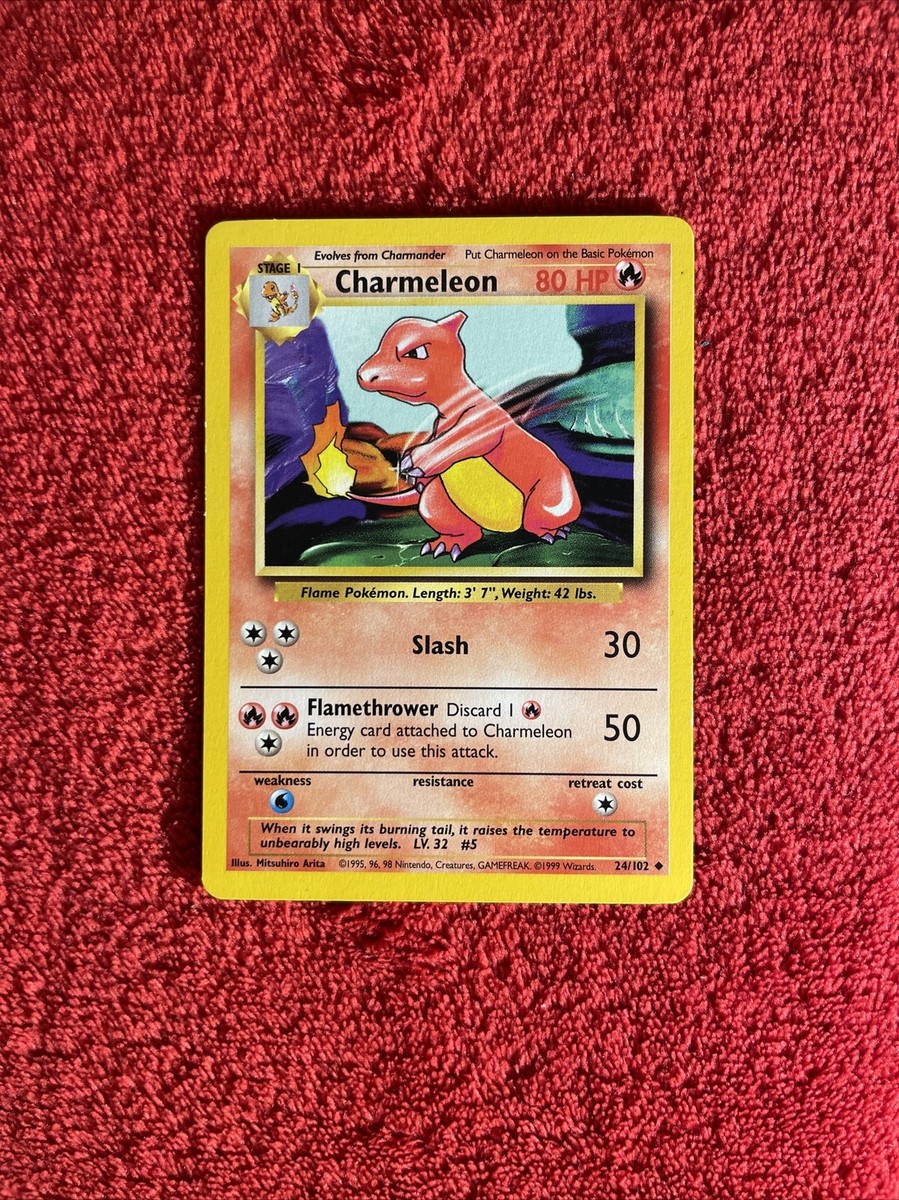 Cartas De Pokemon Charmeleon Set Of 3 Gold Metal Pokemon Cards