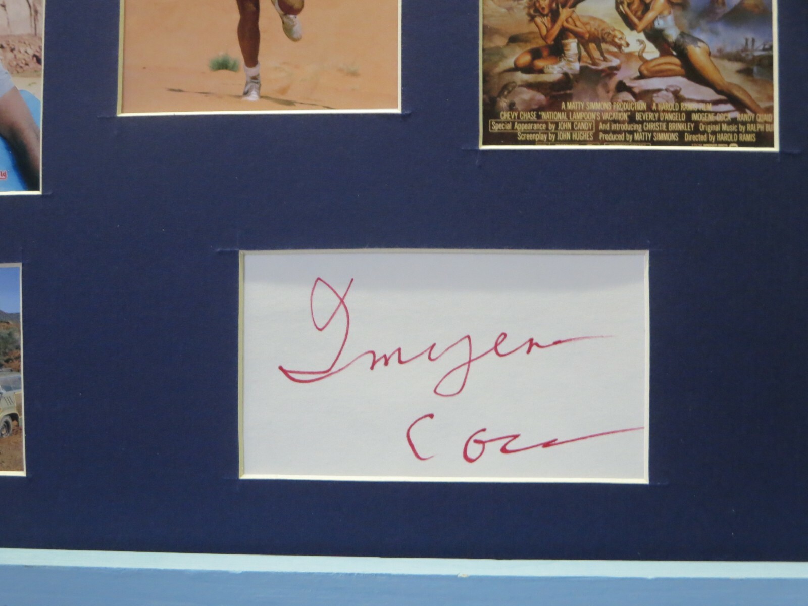 Chevy Chase - National Lampoon's Vacation & Imogene Coca autograph as ...