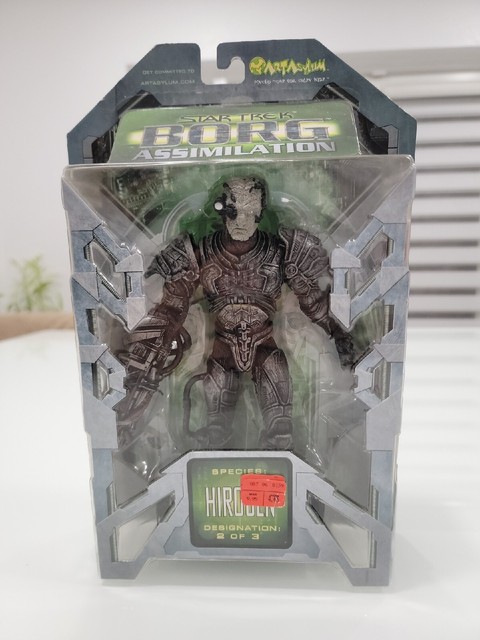 Star Trek Borg Assimilation Hirogen 2 of 3 Art Asylum 8 Inch Figure ...