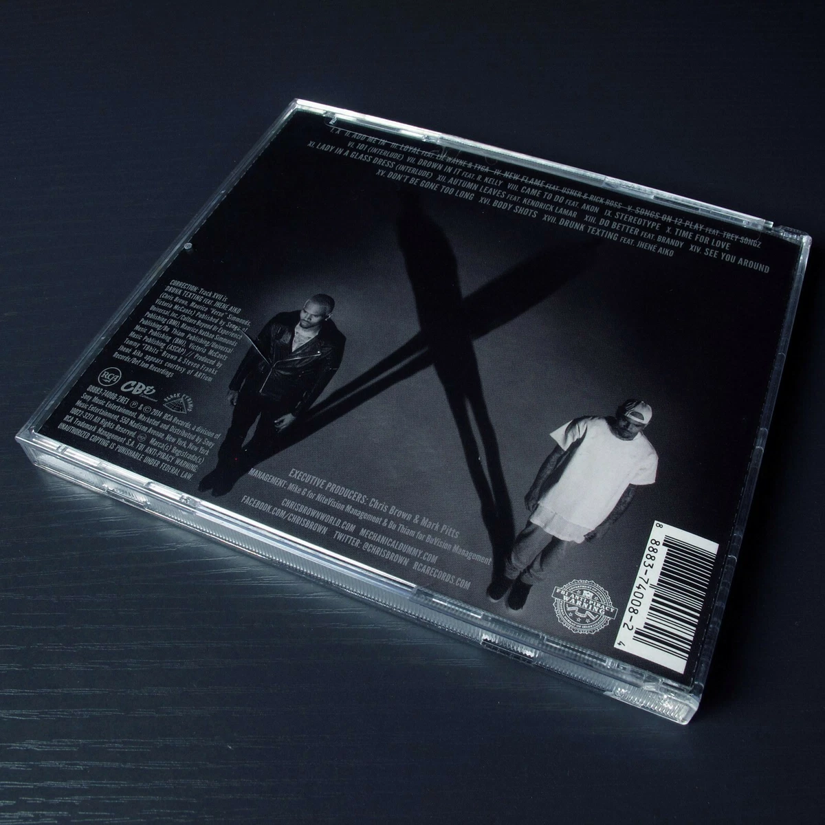 X Chris Brown Album Cover