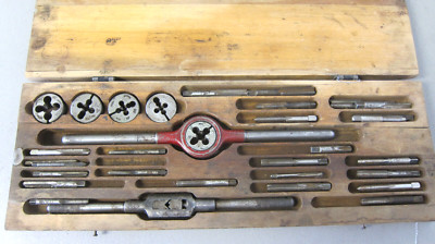 Vintage Greenfield Tap And Die Set In Wooden Case - FREE SHIPPING | eBay