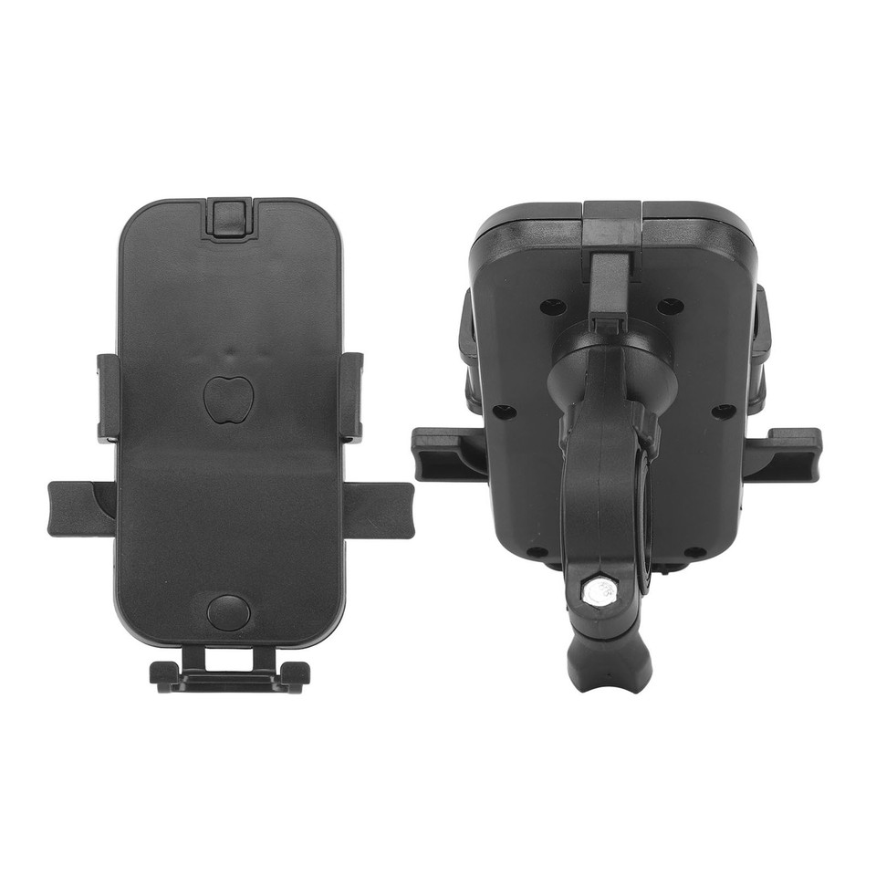 Bike Phone Mount ABS Stable Fixed Adjustable Angle Shock Absorption ...