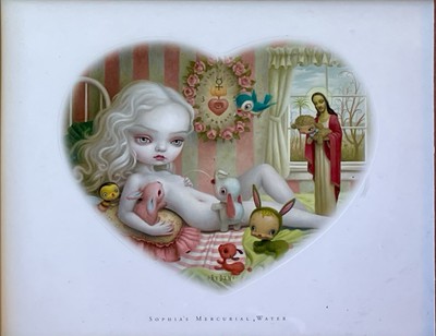 Mark Ryden Print Bunnies And Bees Sophia’s Mercurial Water Framed Ltd ...