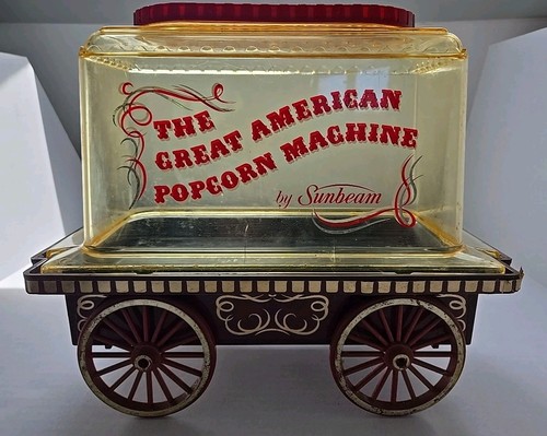 Sunbeam Wagon Popcorn Maker, Great American Popcorn Machine Wagon ...