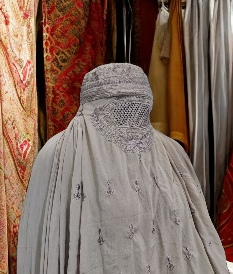 TOPI BURQA FOR WOMEN TRADITIONAL PAKISTANI JILBAB ABAYA BURKA VEIL ...