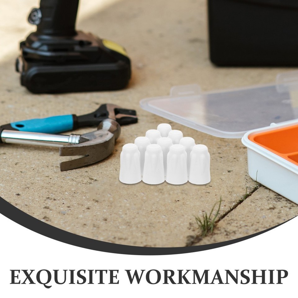 40 Pcs Ceramic Wiring Cap Terminal Connectors DIY Electrical Caps for ...