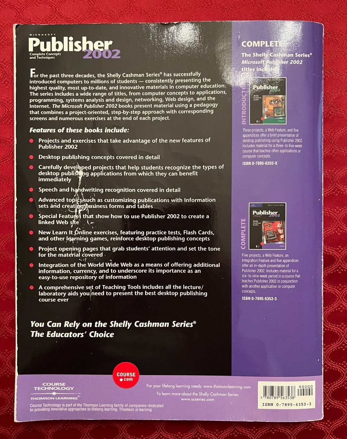 Microsoft Publisher 2002 Complete Concepts & Techniques - Shelly ...