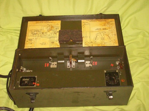 US Army Signal Corp SCR-625-C Land Mine Detector Amplifier (BC 1141 ...